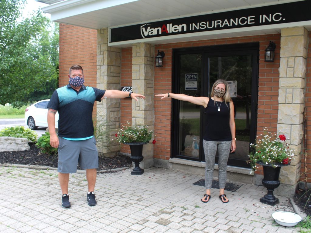 Wearing masks no new experience for parents of child with Cystic Fibrosis