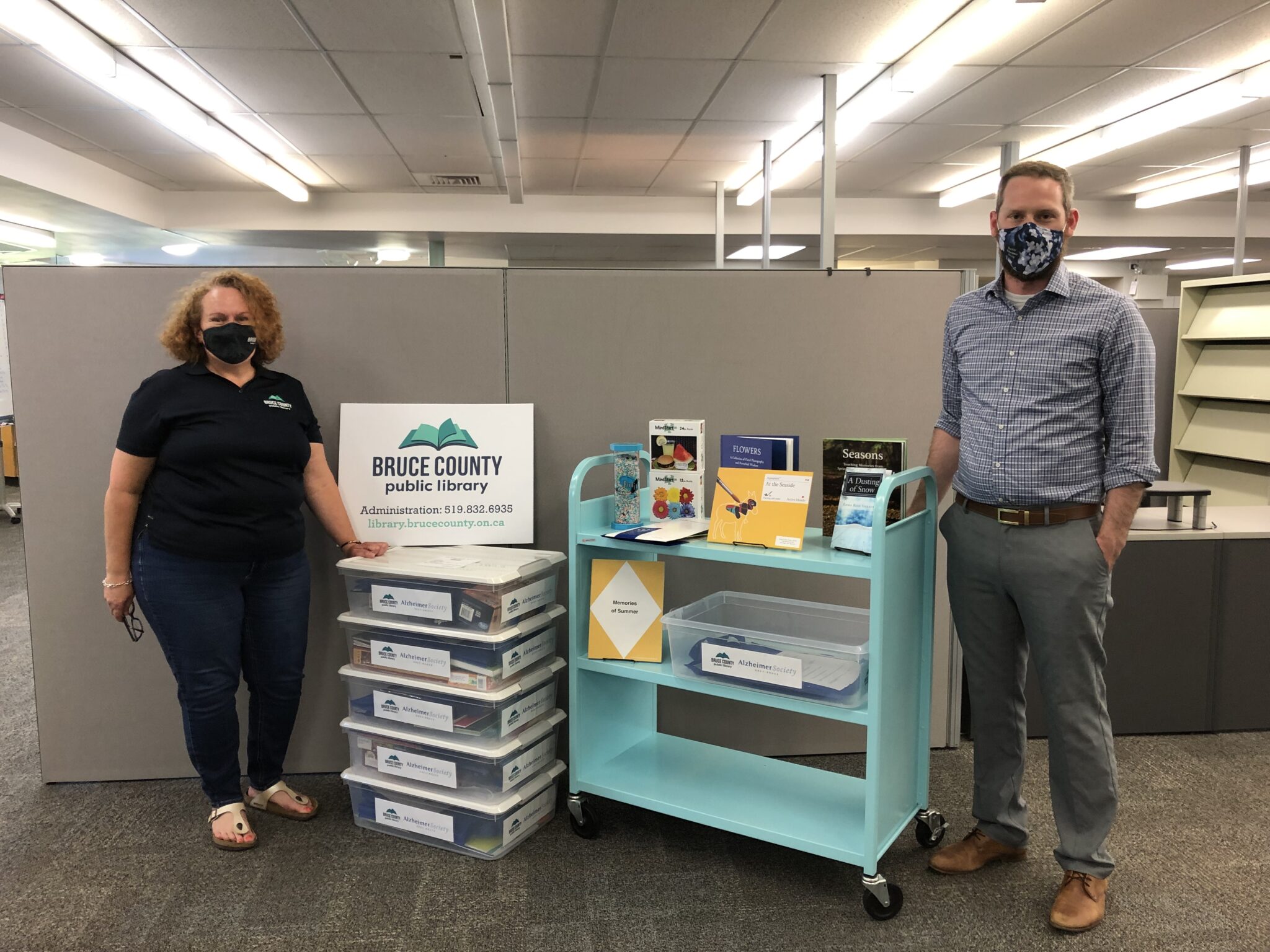 Bruce County Library, Alzheimer Society introduce Memory Care Kits