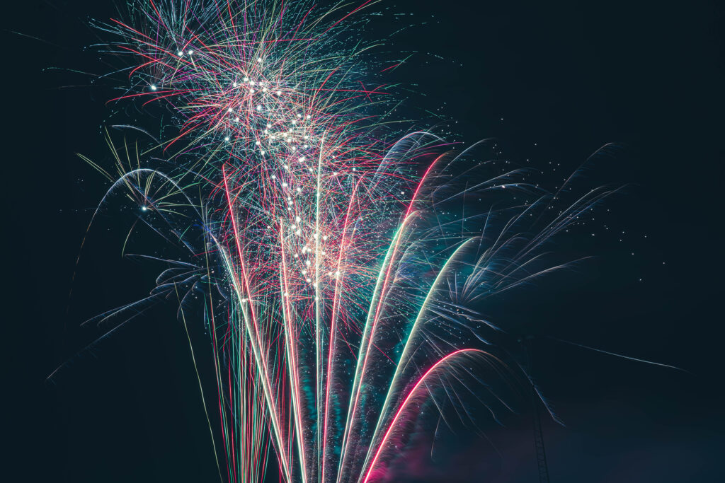 Blyth celebrates New Year’s Eve with drive-in fireworks display