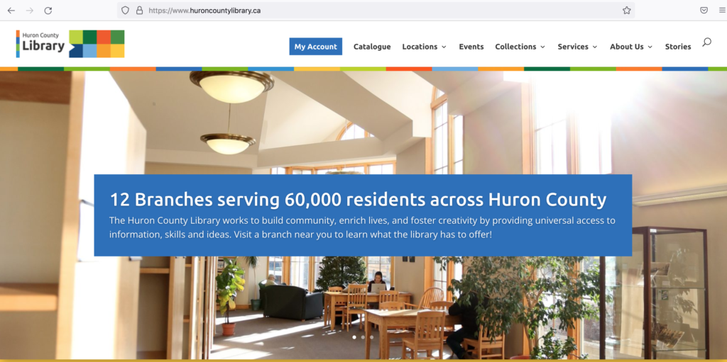 New and improved website for Huron County libraries