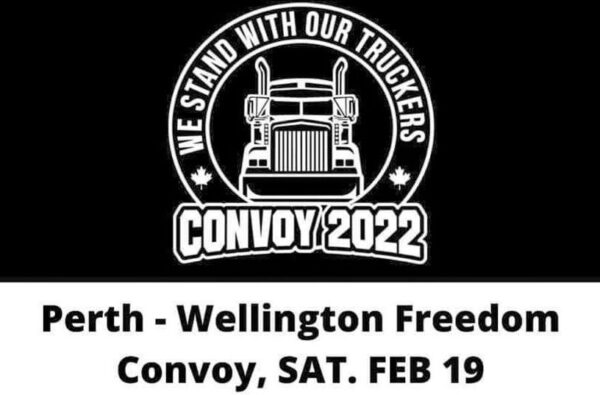 Perth-Wellington ‘Freedom Convoy’ set to roll on Feb. 19