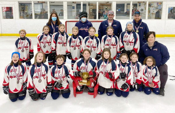 Walkerton Capitals U9 Girls win WOAA championship