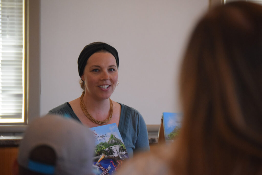 Local children's author gives reading at Wingham library