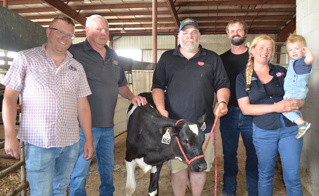 Calf auction nets nearly $5K for Perth County school milk programs