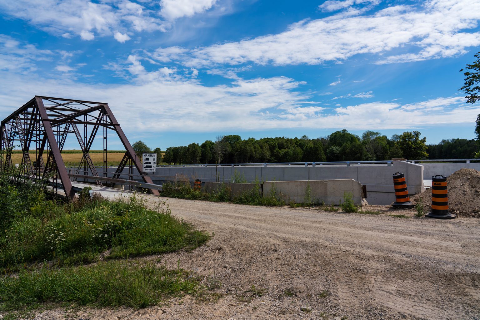 Smuck Bridge nearing completion