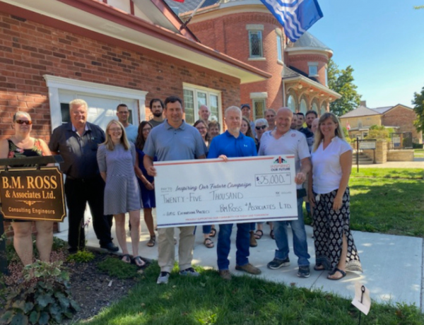 B.M. Ross donates $25,000 to BMGCC reno project