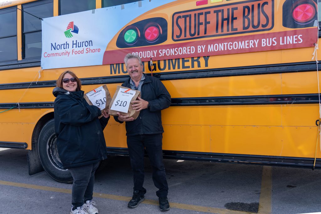 Montgomery Bus Lines hosts stuff-a-bus
