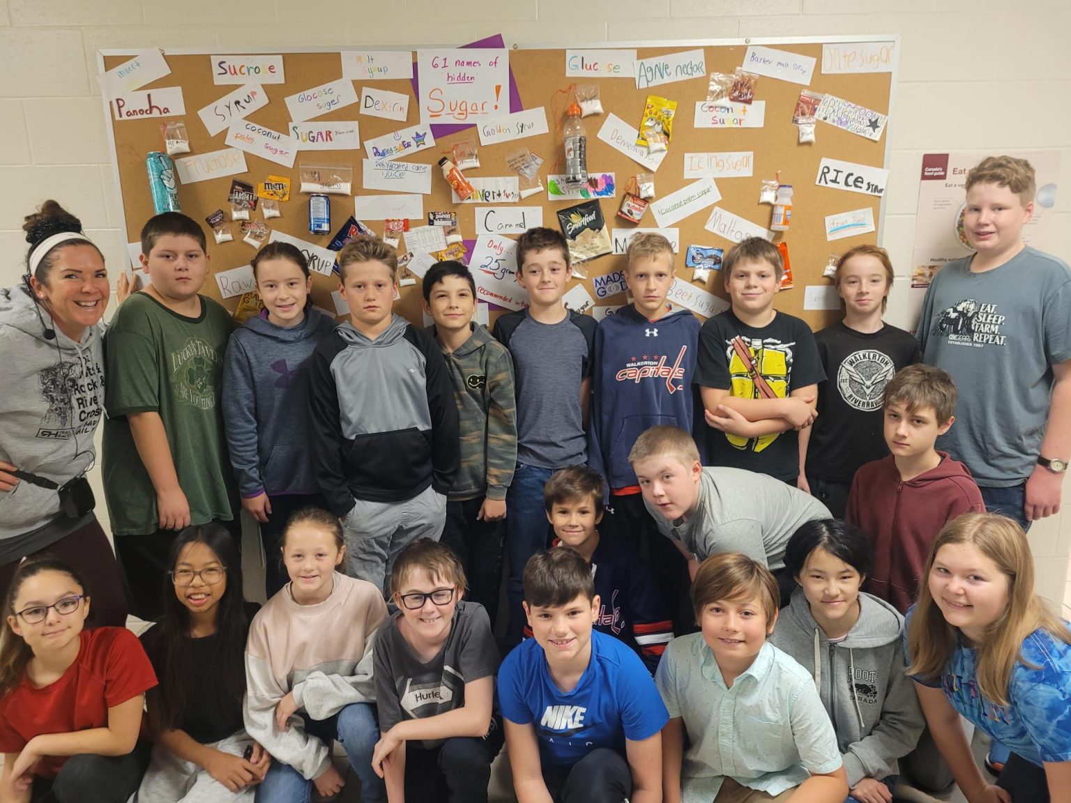 WDCS students learn about nutrition labels