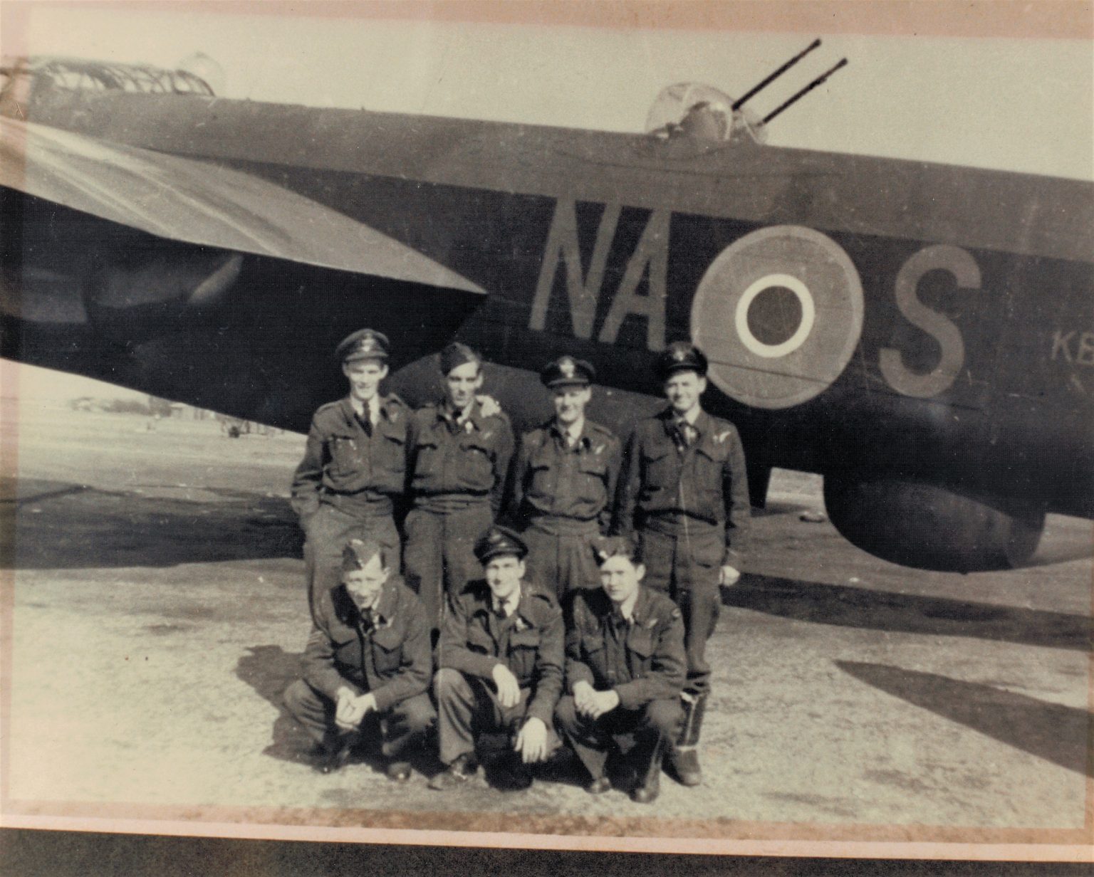 Historic photograph connects RAF Bomber Command crew to Listowel