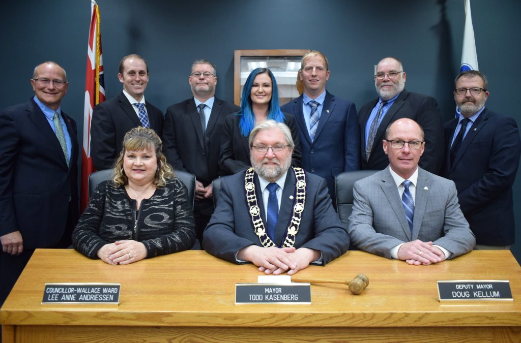 North Perth council sworn in for coming term, Nov. 21