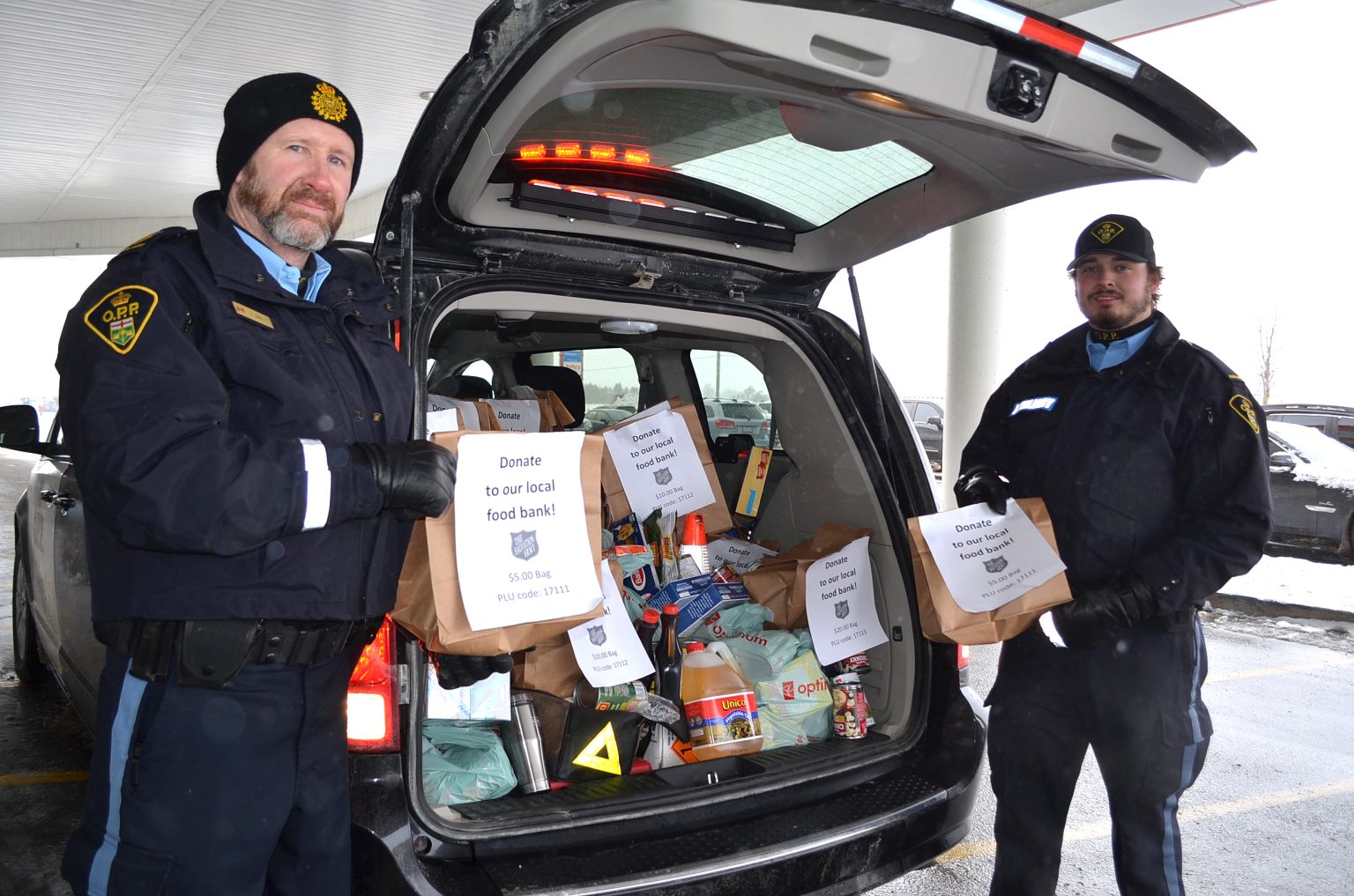 OPP hosts 'stuff a cruiser' event in Listowel