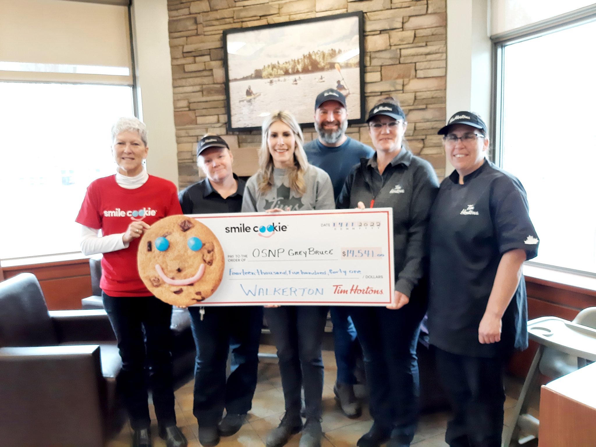 Hanover, Walkerton Tim Hortons donate to student nutrition program