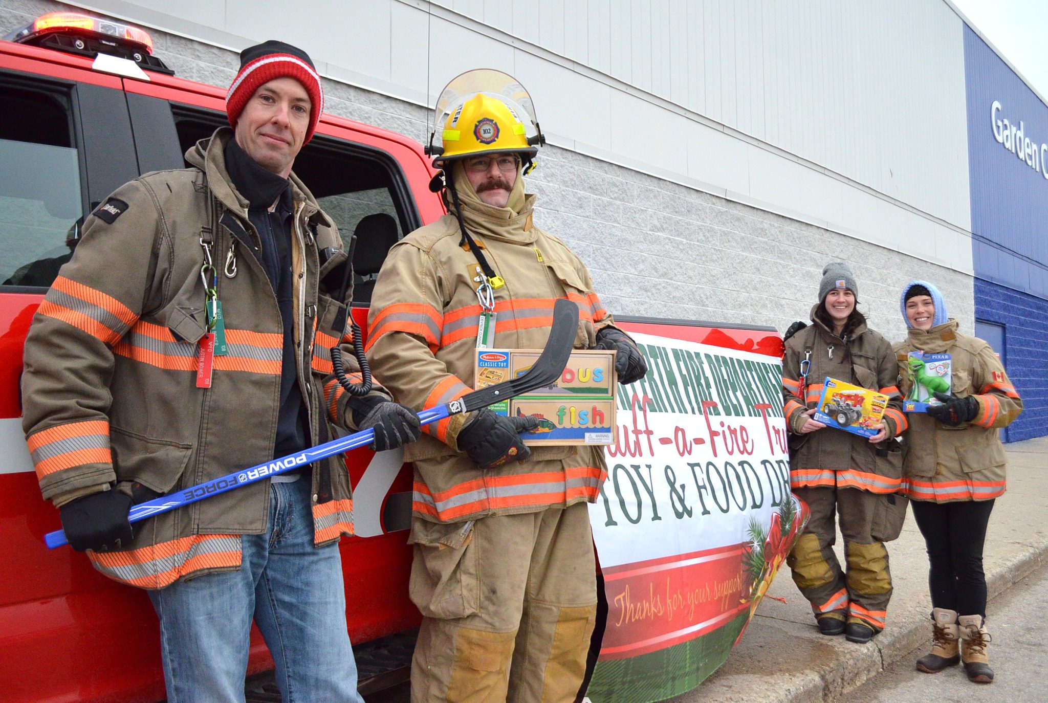 North Perth Fire Department hosts annual food, toy drive