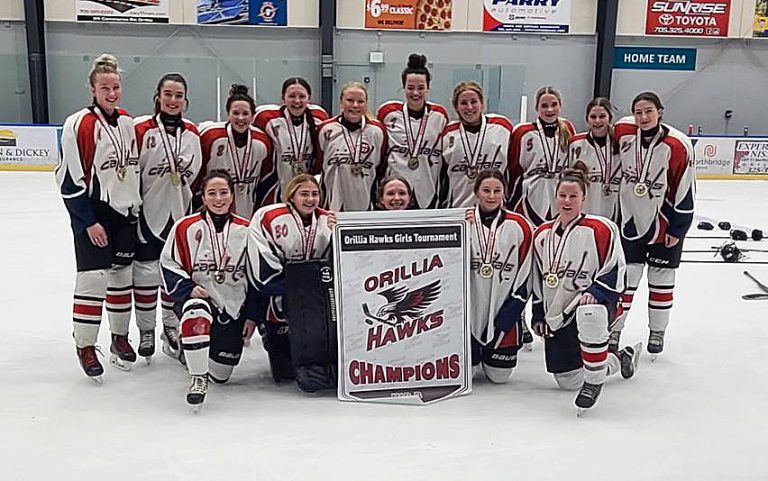 Walkerton Capitals U18 OWHL squad wins Orillia tourney
