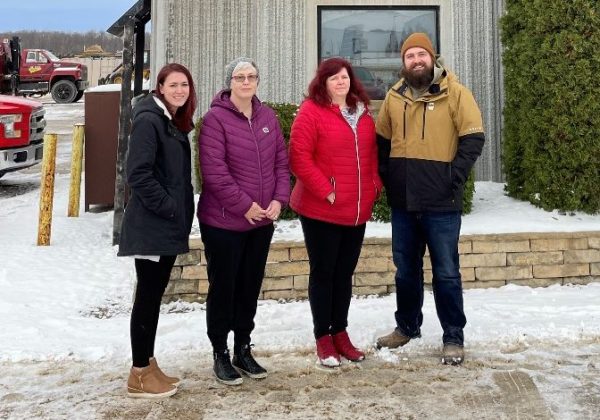 Joe Kerr Limited honours long-time employee with donation to Wingham ...