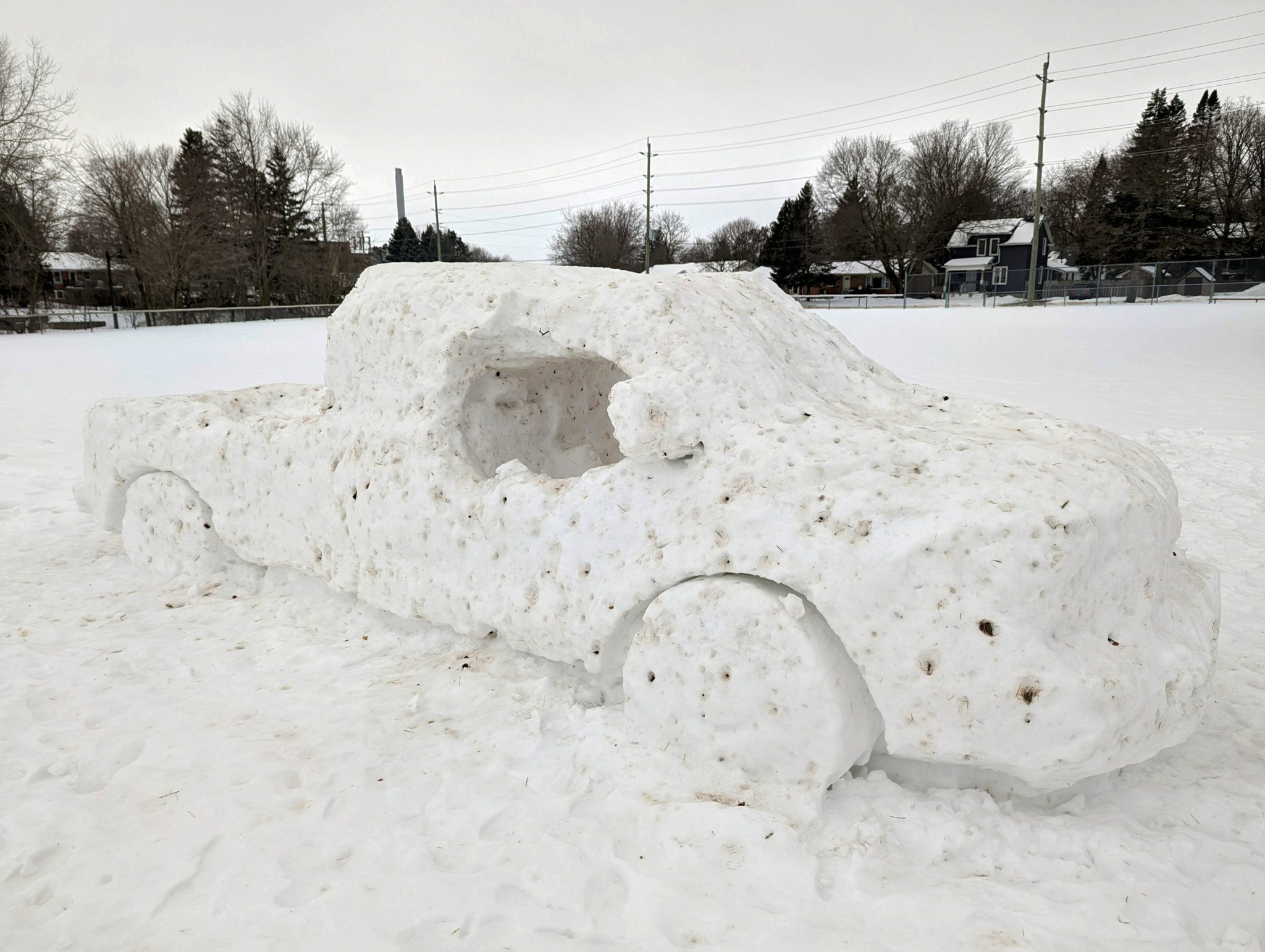 Snow sculpture contest on until Feb. 20