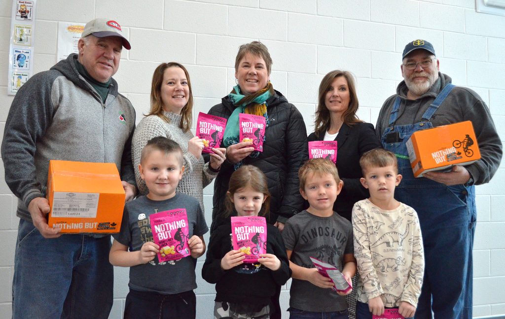 Cheese snacks delivered to area schools