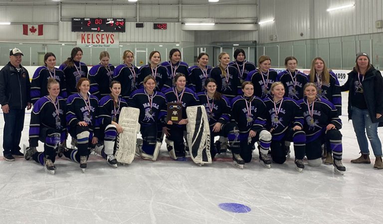 Madill girls' hockey team wins WOSSAA gold