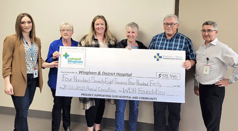 Foundation provides nearly $500K for equipment, projects at Wingham ...