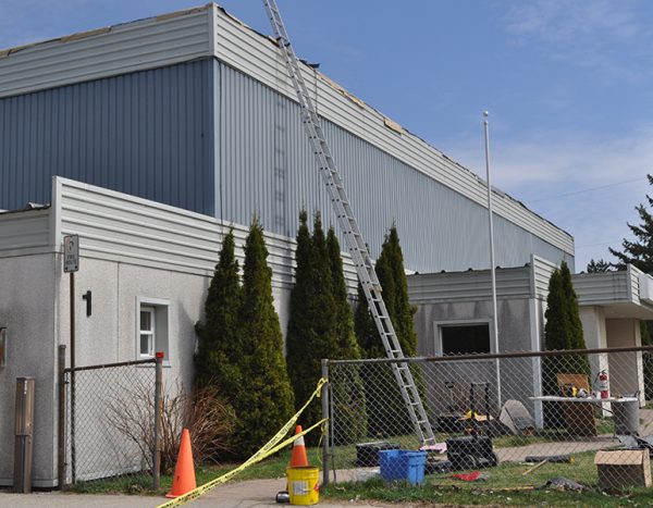 New roof for ag building