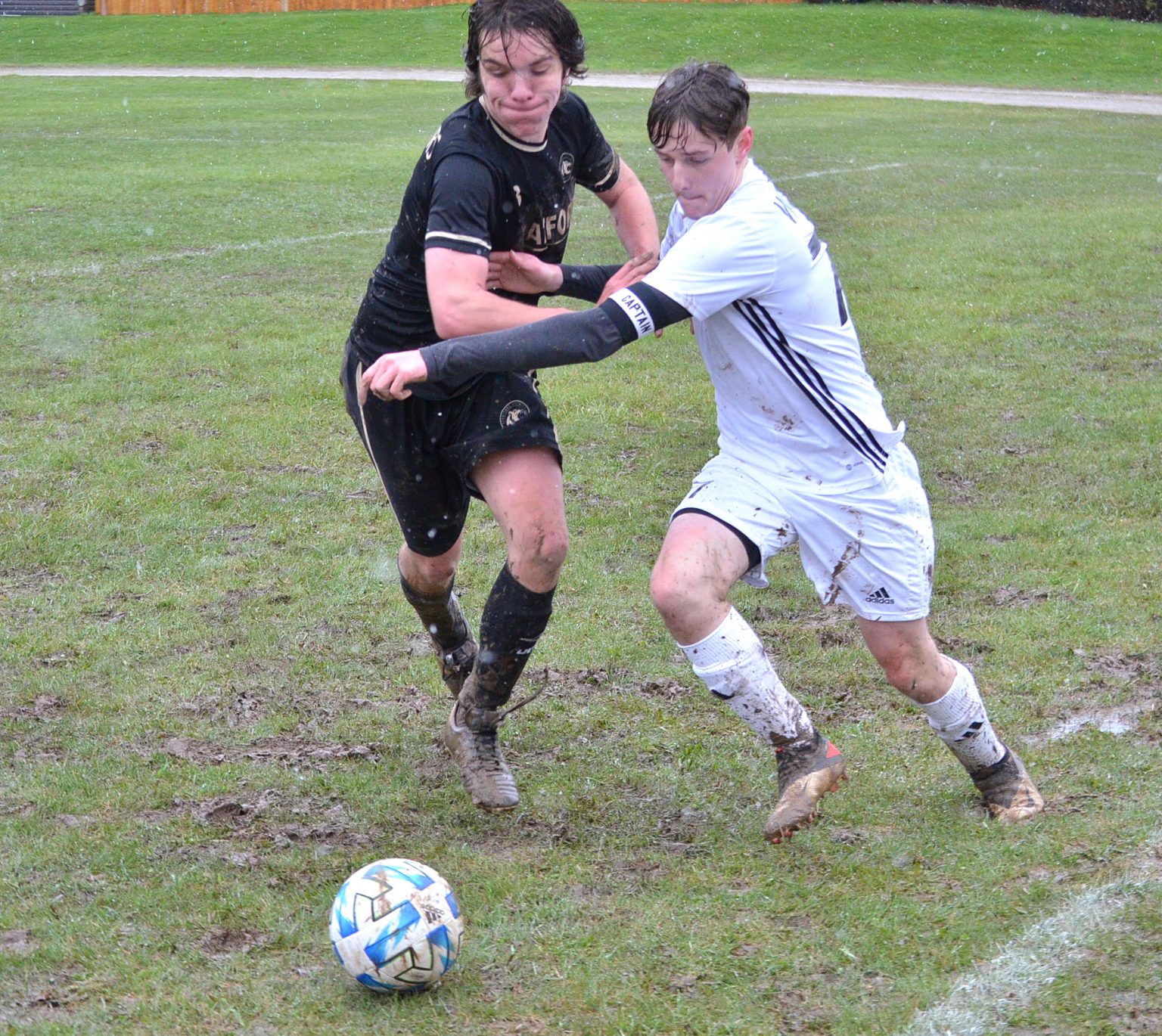 LDSS seniors prevail in horrible early-season soccer conditions