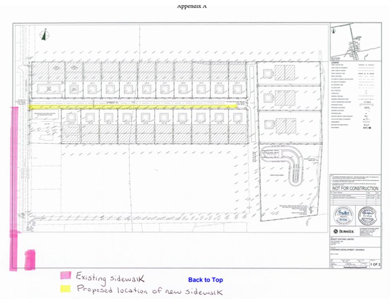 New road crossing to be determined in Fordwich development
