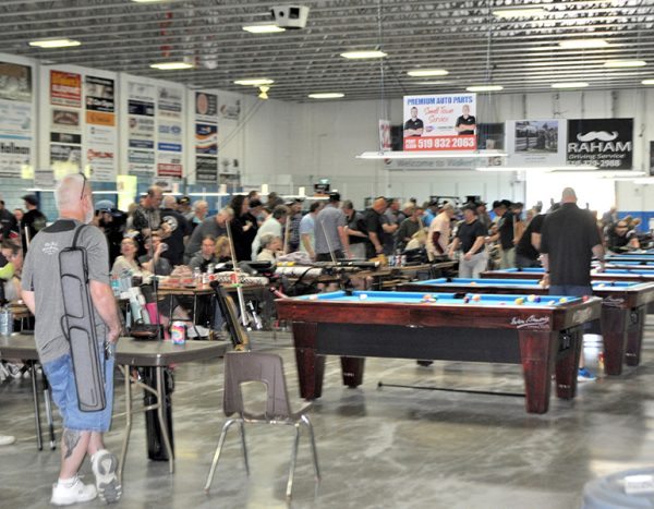 115 teams pack Walkerton arena for pool event