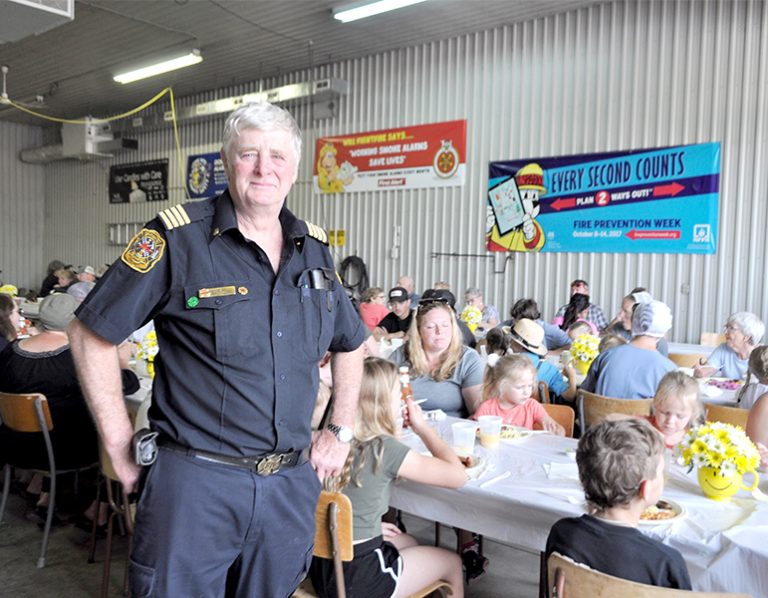 Wayne McLeod steps down from Elmwood Fire Department