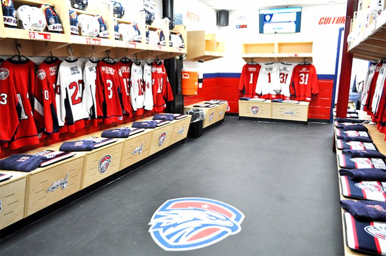 New Walkerton Capitals dressing room celebrates 50 years of junior hockey