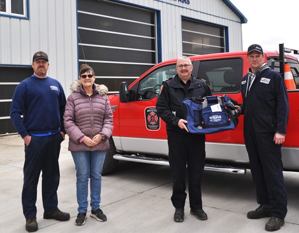 Local business makes donations to Bruce County Paramedic Services ...