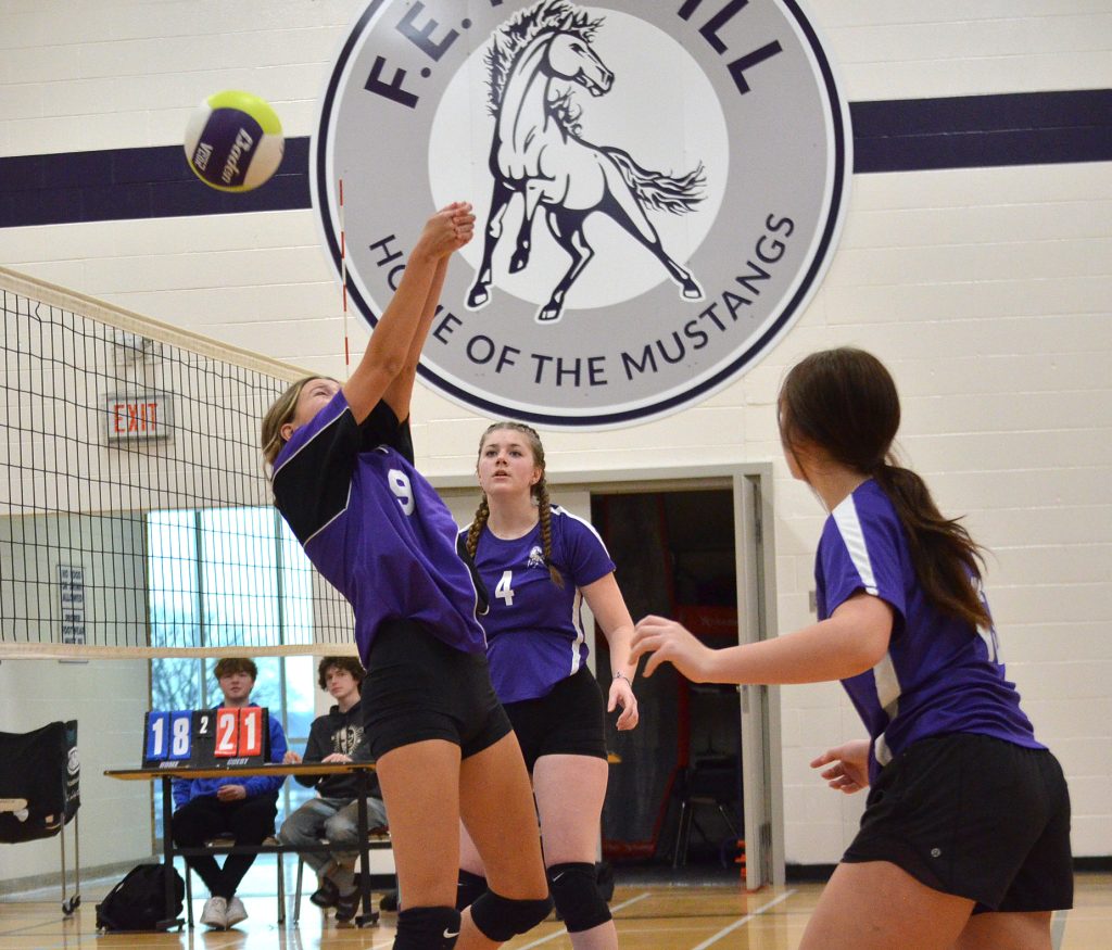 Madill junior girls’ volleyball team concludes 2023-24 regular season