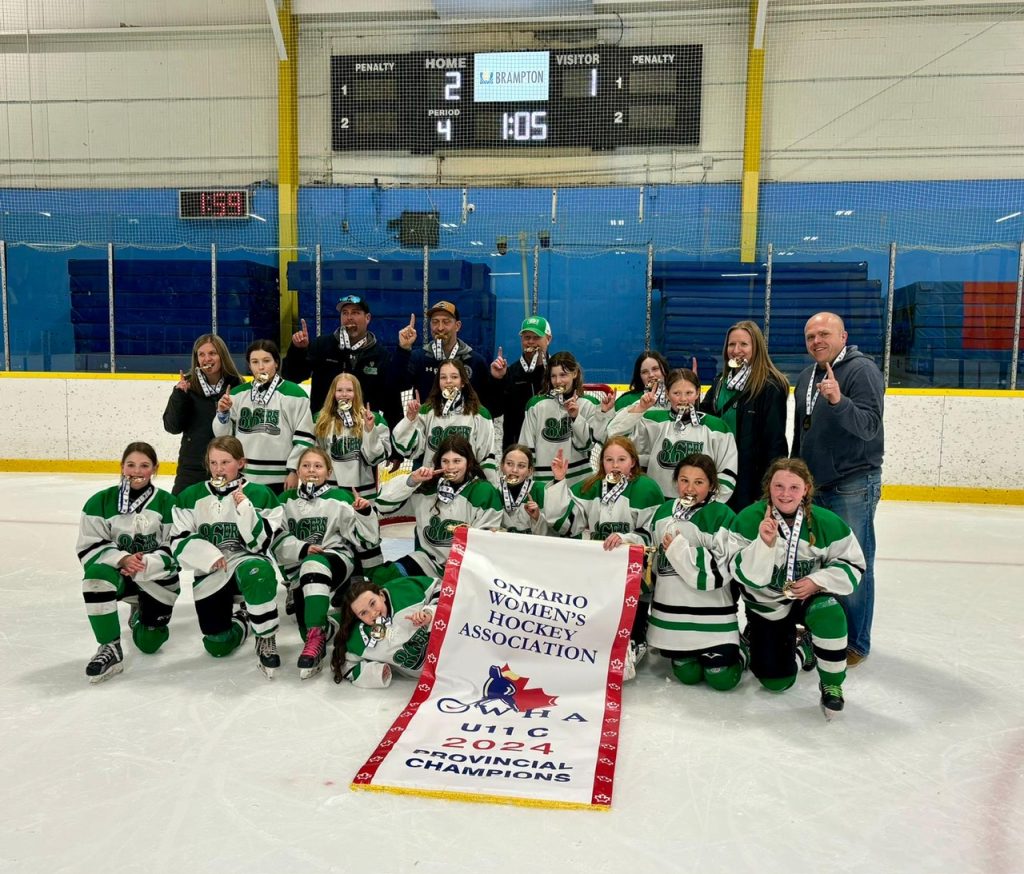 Huron Bruce U11 86ers win OWHA provincials
