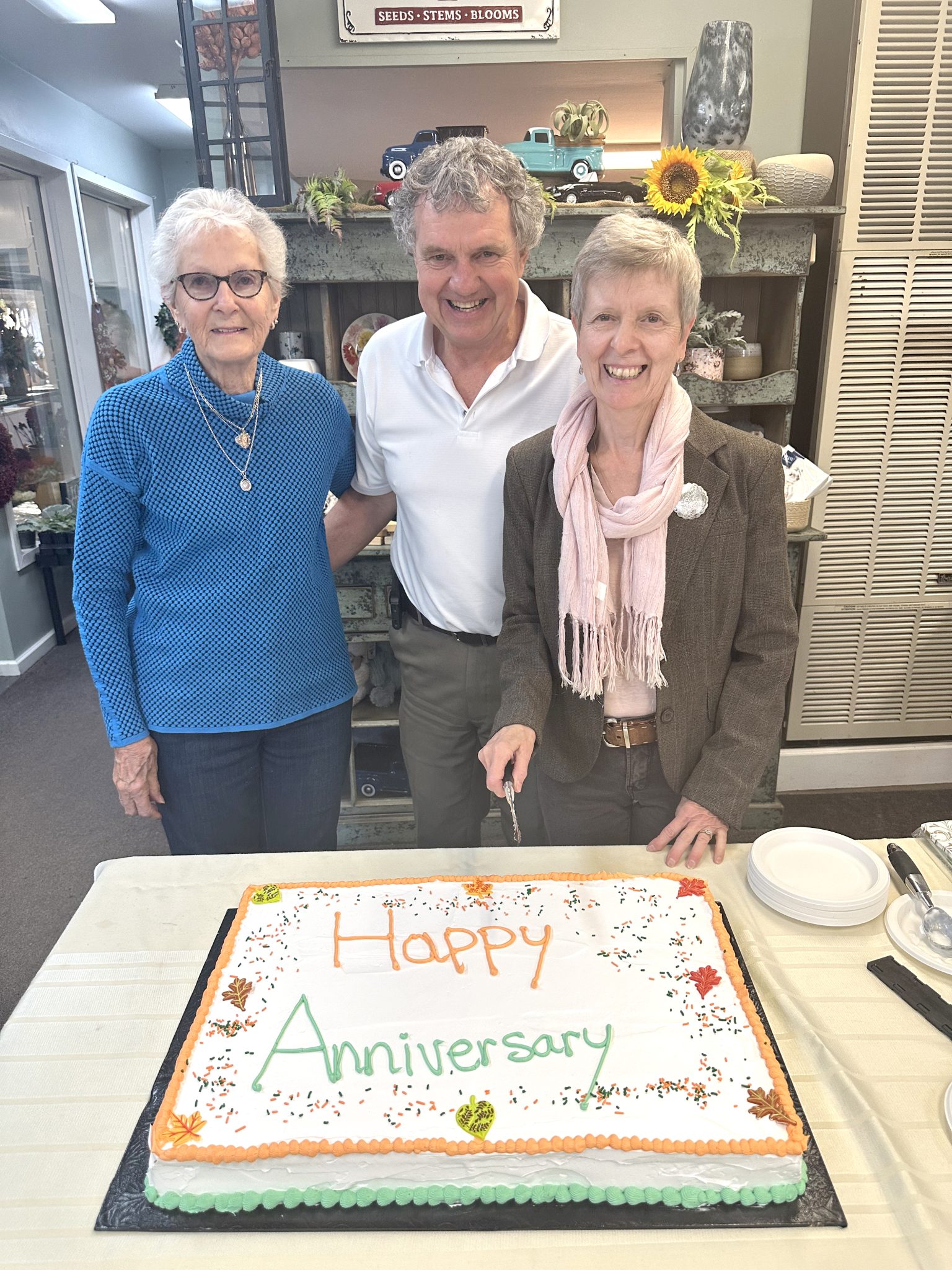 Lewis Flowers owners celebrate anniversary of historic local business