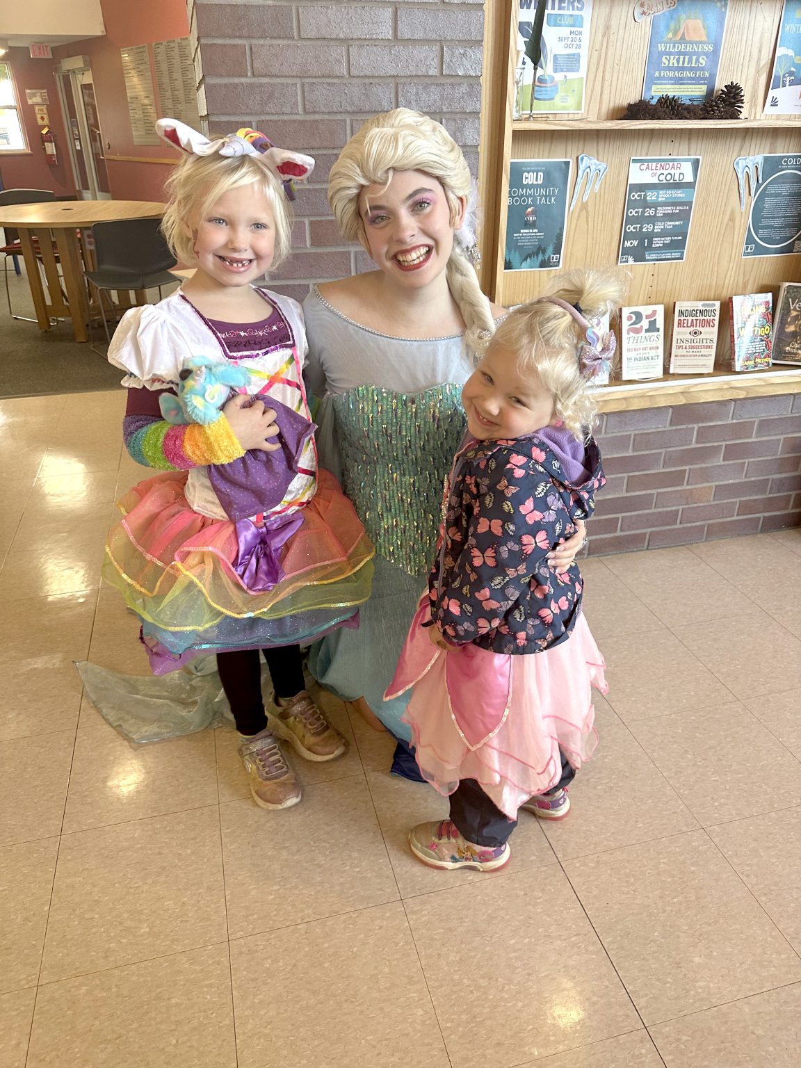 Local kids meet their favourite characters at Listowel Public Library