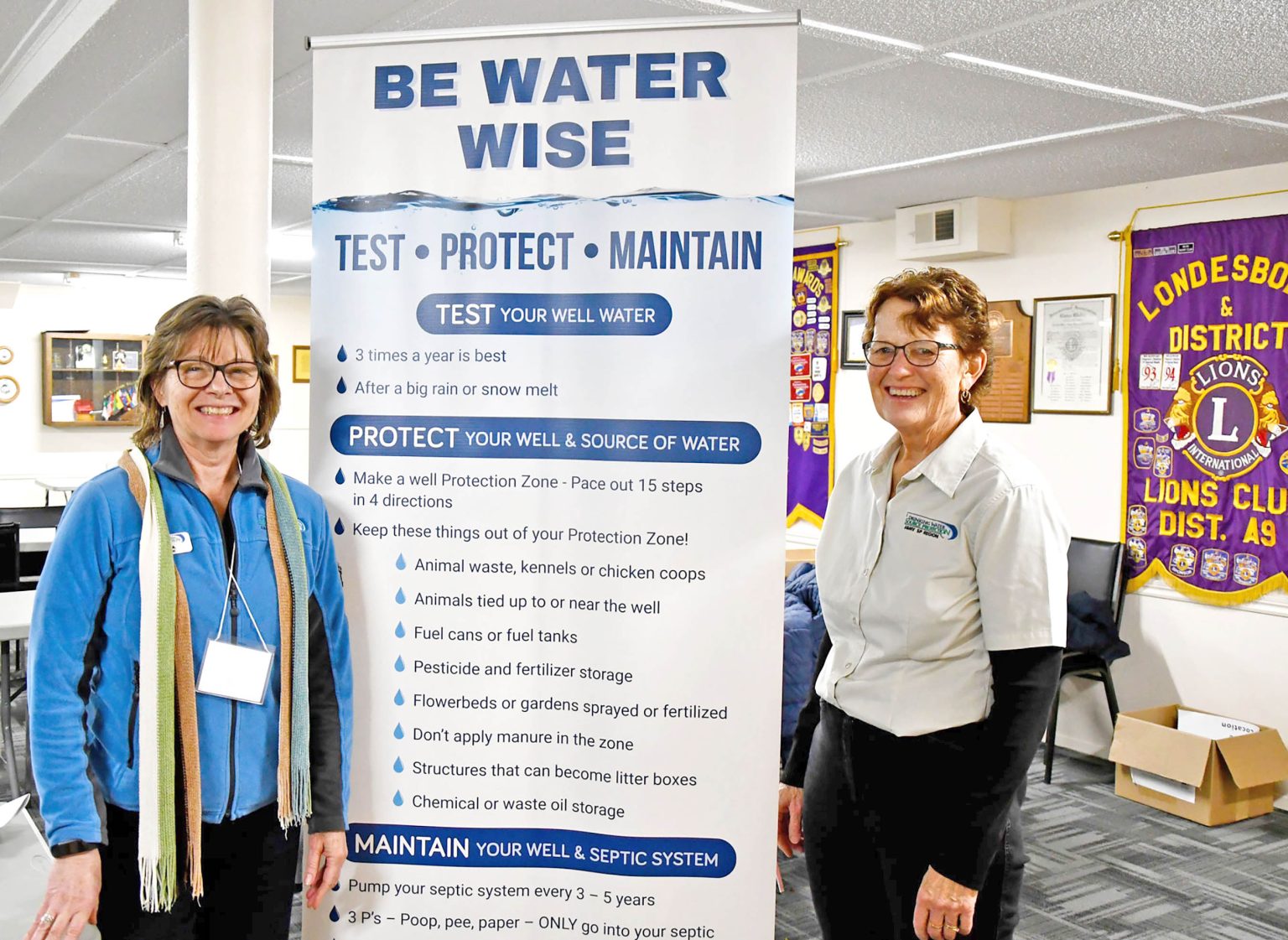 Well owners bring 39 well water samples to promote well water protection