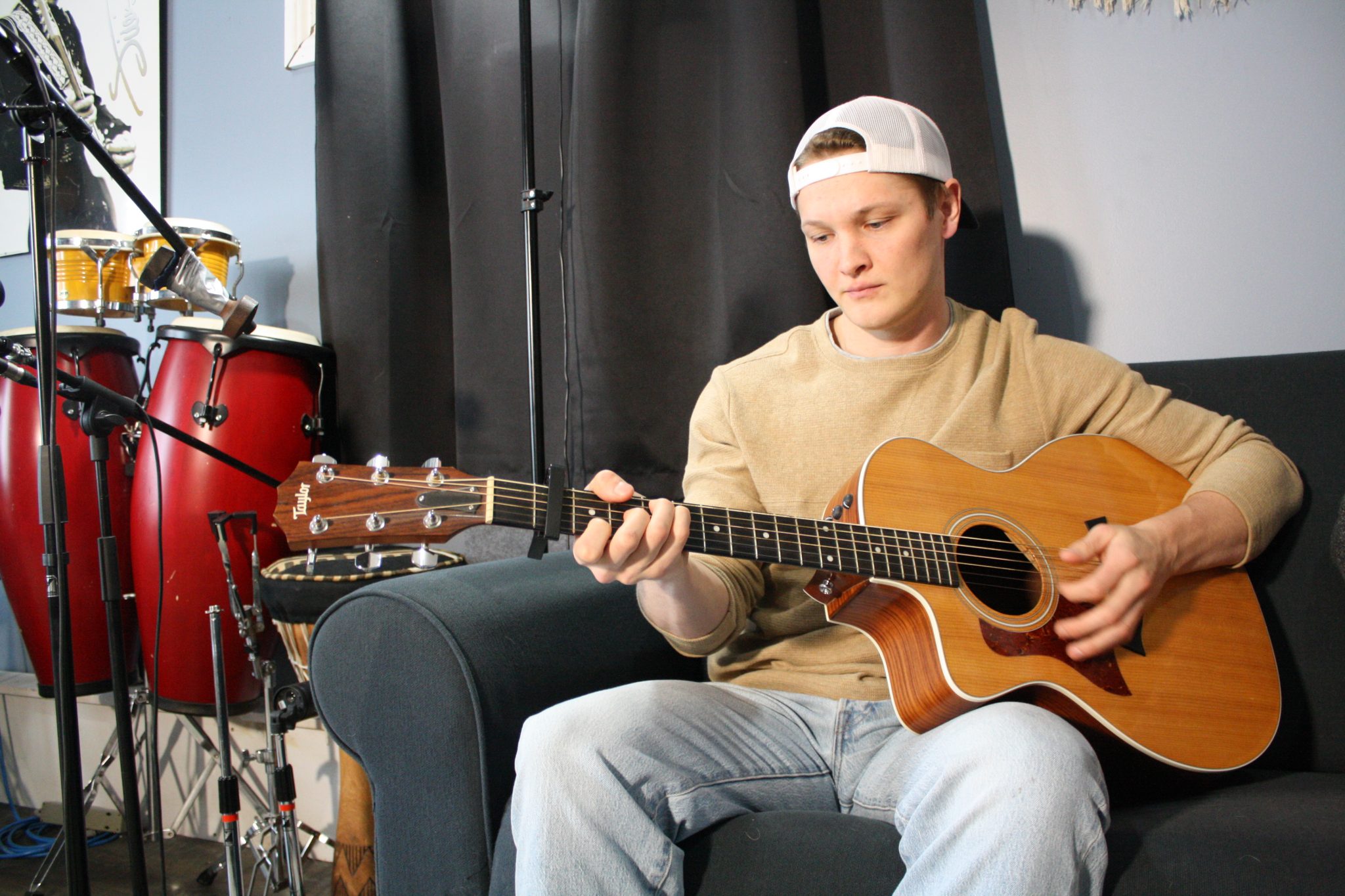 Local musician Riley Thompson shares career launch