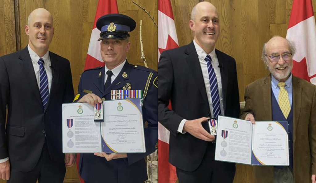 Lobb honours Huron, Bruce residents with Coronation Medals