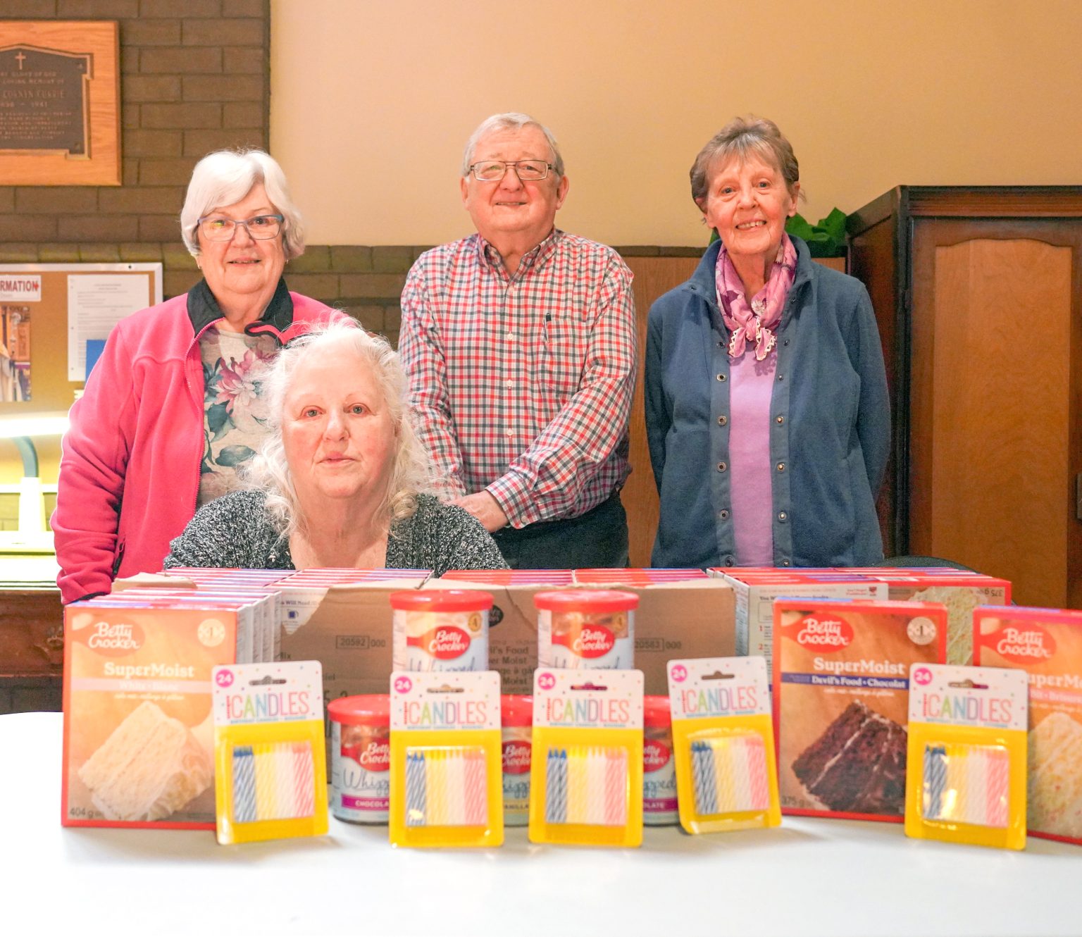 Local volunteers make birthdays special for food bank clients