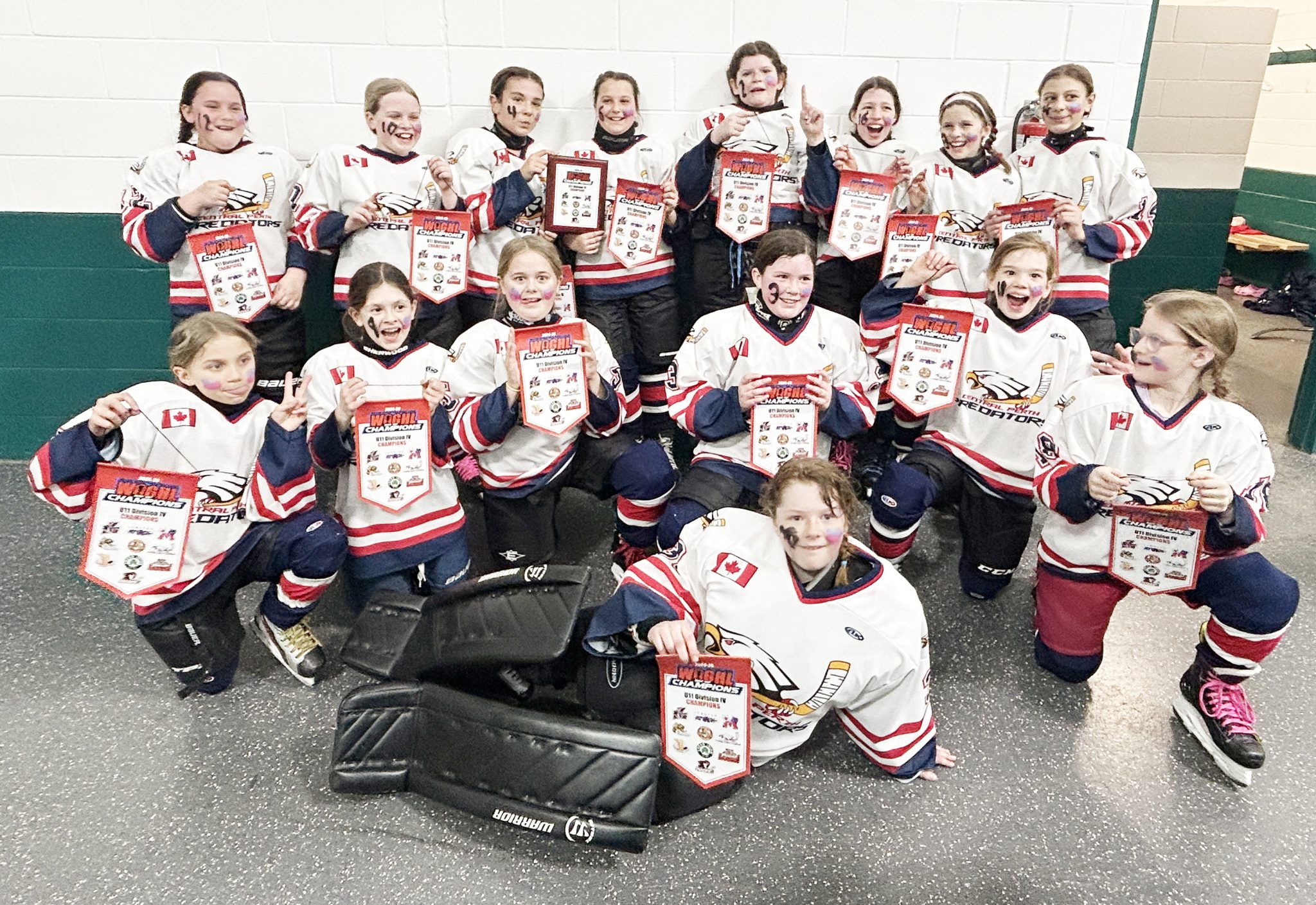 U11 Central Perth Predators win WOGHL championship