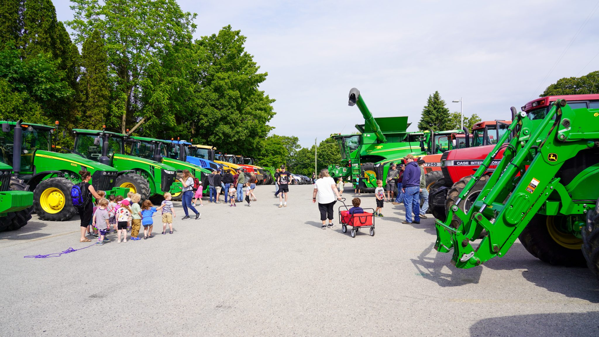 F.E. Madill students, staff mark annual tractor day