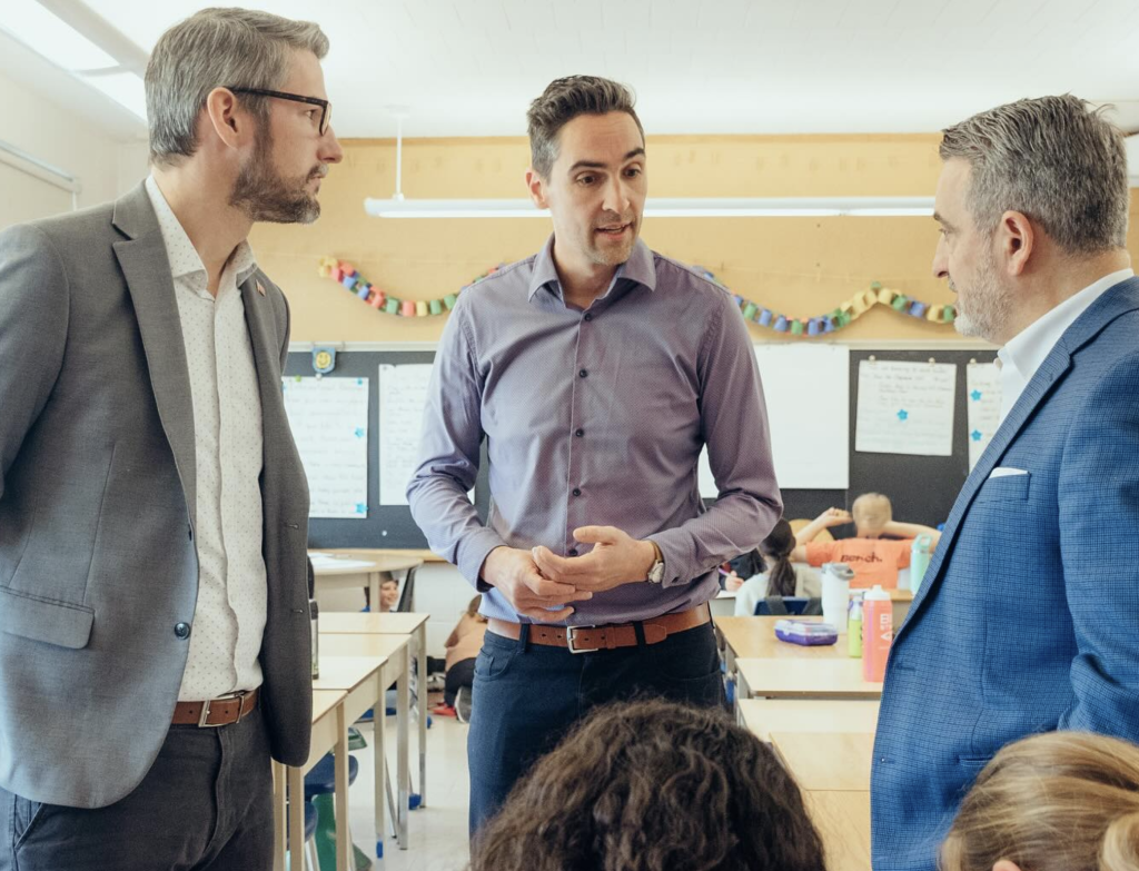 Ontario’s Minister of Education visits Listowel Eastdale Public School