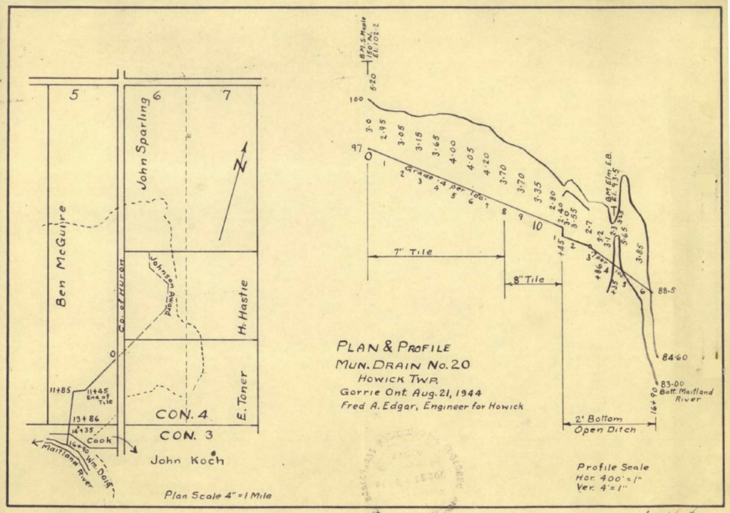 Howick municipal drain collapses under county road, causing crop damage ...